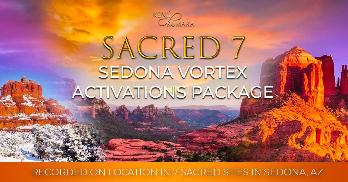 Sacred 7 Sedona Vortex Activations Package - Kenji Kumara